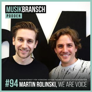 94. Musiktjänst för körsång efter framgångsrik artistkarriär - Martin ...