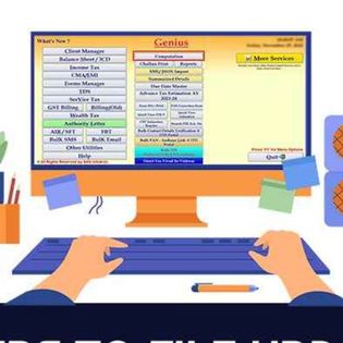 How to File an ITR-U Return Using Genius Software - Tax Software for CA ...