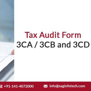 Understanding The Income Tax Audit Forms 3CA, 3CB, and 3CD - Tax ...