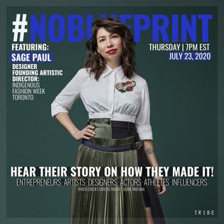 Sage Paul (Designer/Founding Artistic Director: Indigenous Fashion Week ...