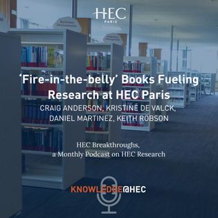 ‘Fire-in-the-belly’ Books Fueling Research at HEC Paris - Knowledge@HEC ...