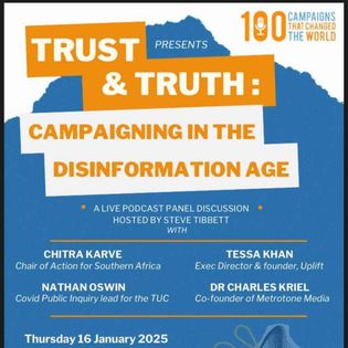 Live: Trust and Truth, Campaigning in the Disinformation Age - 100 ...