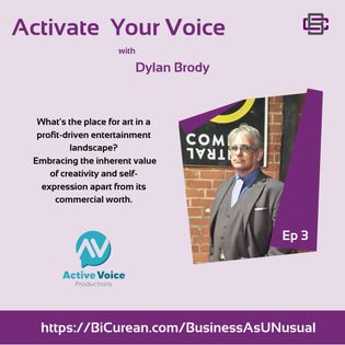 Activate Your Voice with Dylan Brody - Business as UNusual | Acast
