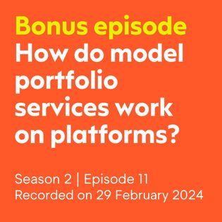 How do model portfolio services work on platforms? - Paraplanners ...