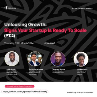 Unlocking Growth: Signs your Startup is Ready to Scale - The Startup Launchcode Podcast | Acast