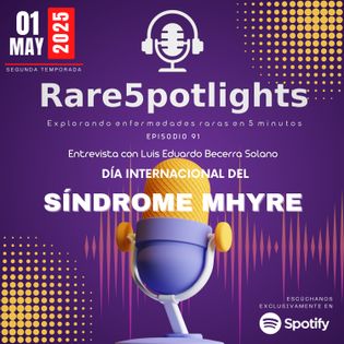 1 de mayo, día internacional del síndrome Mhyre - Rare 5, Rare ...